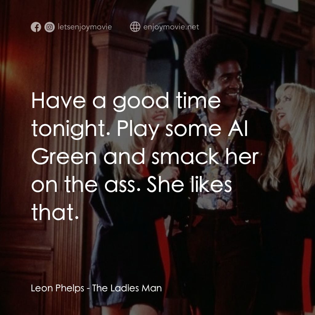The Ladies Man Quotes