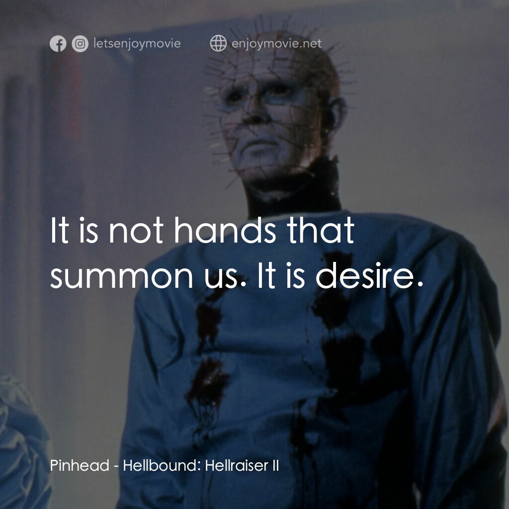 Pinhead Hellraiser Quotes