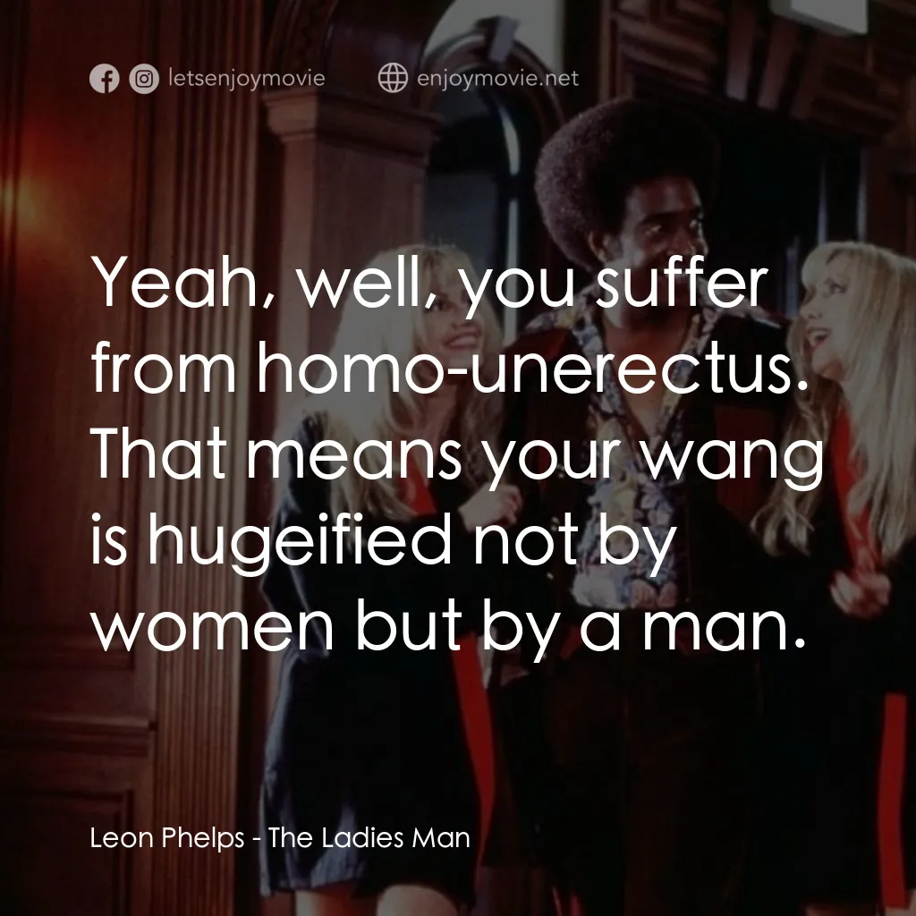 The Ladies Man Quotes