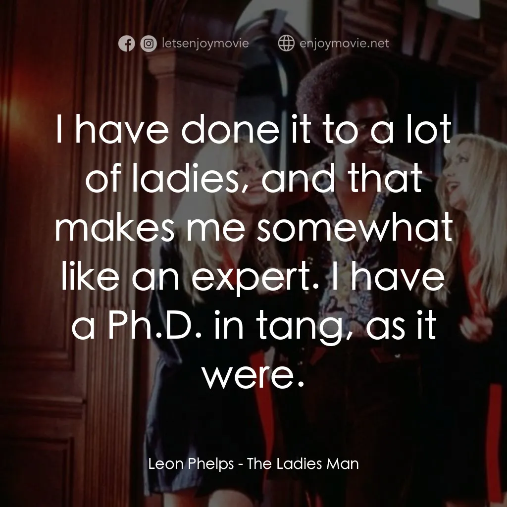 The Ladies Man Quotes